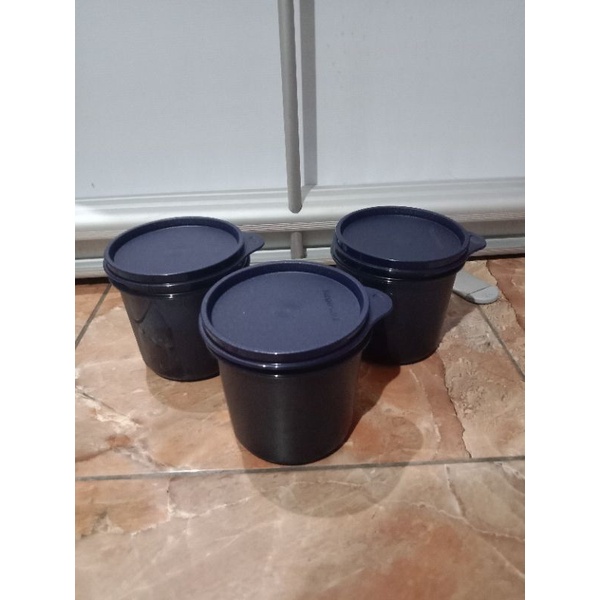 Jual Compact Bowl High hitam Tupperware toples sedang | Shopee Indonesia