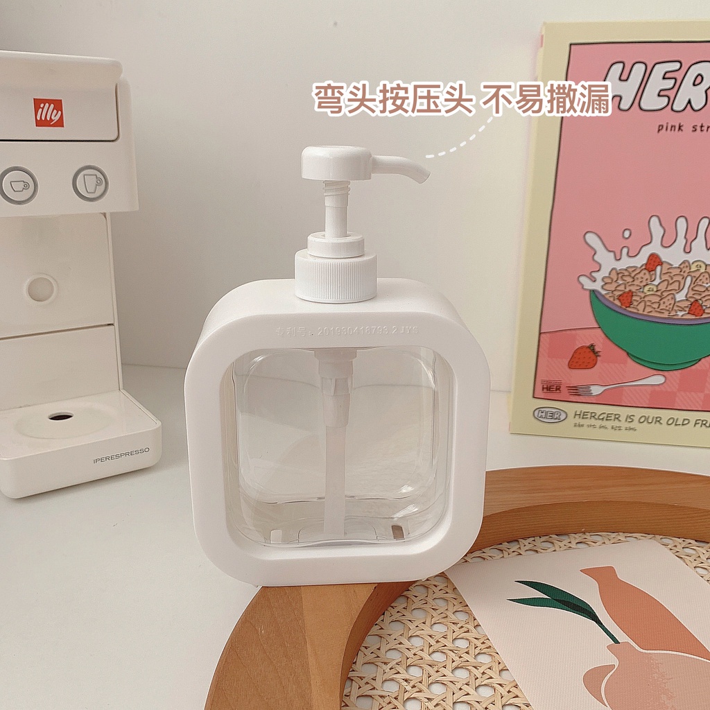 Jual WADAH TEMPAT BOTOL SABUN CUCI PIRING SABUN MANDI SAMPO CAIR PUTIH ...