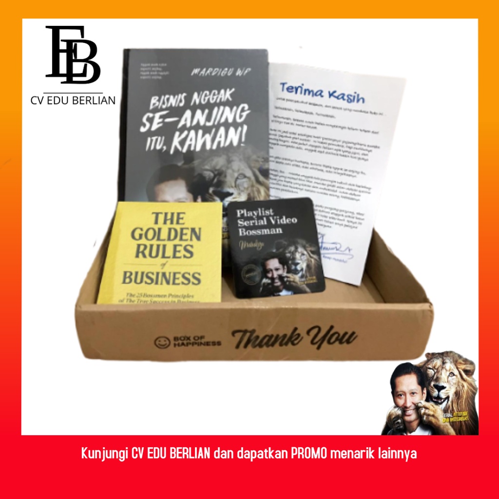 Jual BOSSMAN Mardigu WP / Sontoloyo Bisnis Nggak Se-Anjing itu, Kawan! | Shopee Indonesia