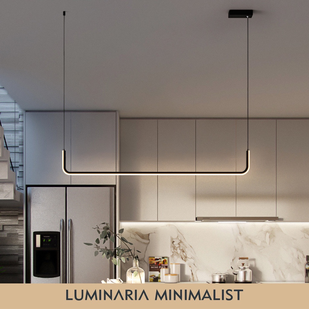 Jual U Shape Minimalist Hanging Lamp Lampu Hias Gantung Lampu hias ...