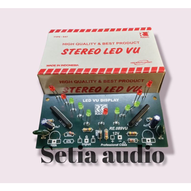 Jual kit led vu display stereo LB1403 | Shopee Indonesia