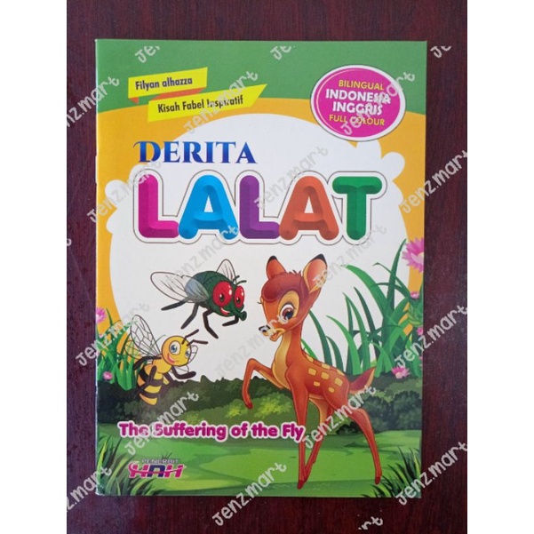 Jual Kisah Dongeng Binatang Derita Lalat Full Colour dengan 2 Bahasa ...