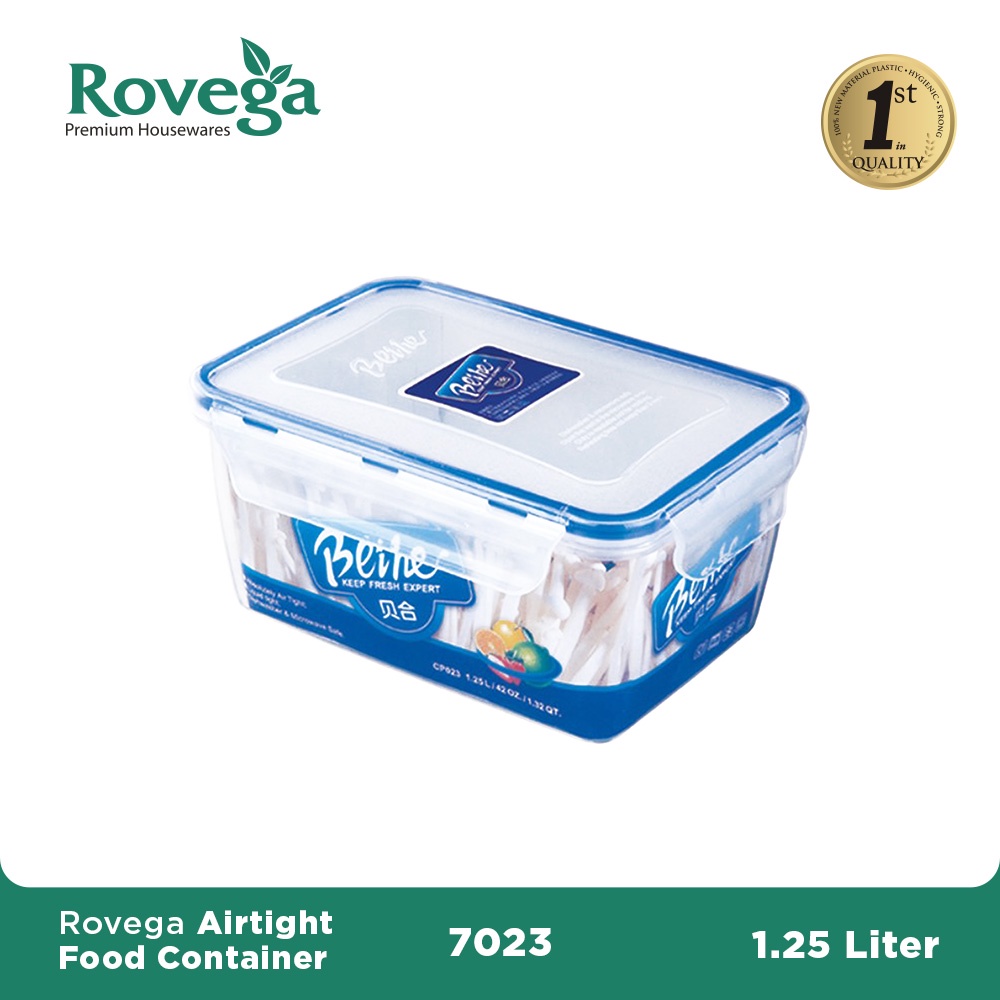 Jual Rovega Premium Tempat Makan Plastik Food Grade Airtight Food ...