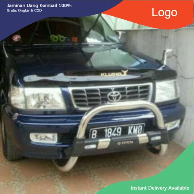 Jual ORIGINAL Tanduk depan/bemper depan/pengaman depan mobil kijang ...