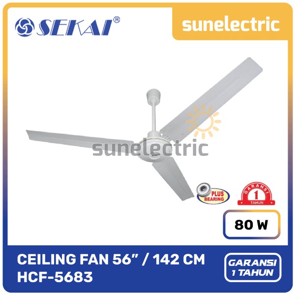 Jual Sekai HCF-5683 Kipas Angin Baling Langit-Langit 56 Inch / 142 cm ...