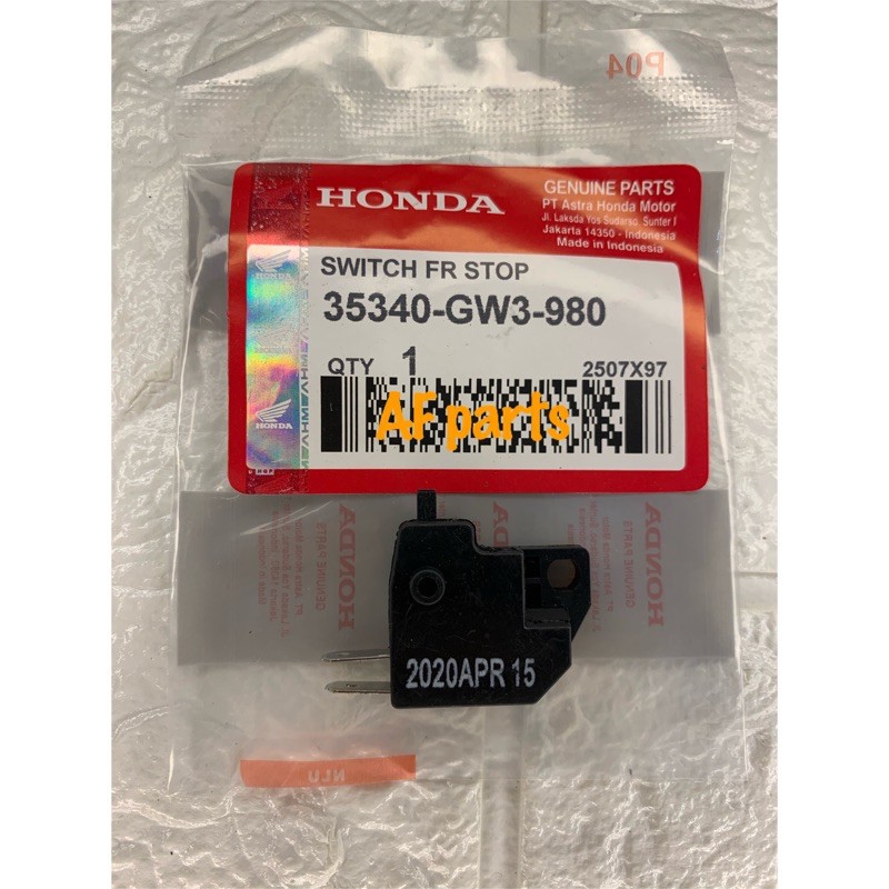 Jual Switch swit rem depan kanan supra x, kharisma, beat, vario, vario ...