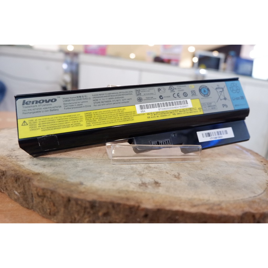 Jual Baterai Battery Batre Laptop Original Lenovo 3000 G430A G530A G555 ...