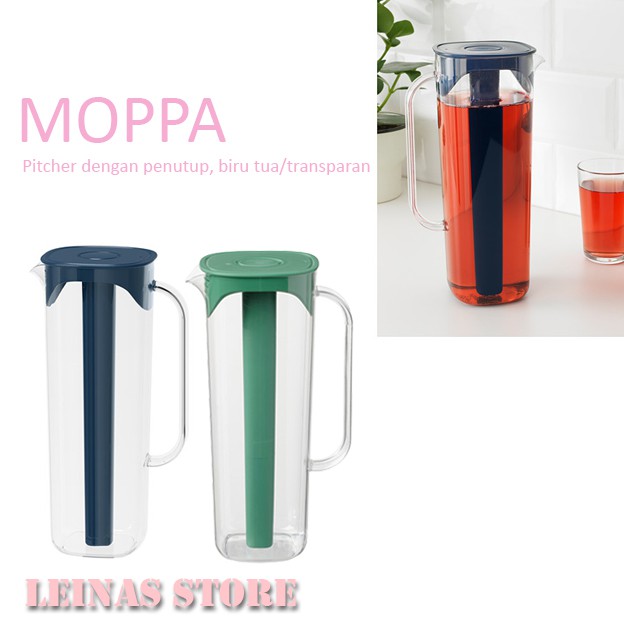 Jual Pitcher dengan penutup / tempat minum praktis 1,7 liter | Shopee ...