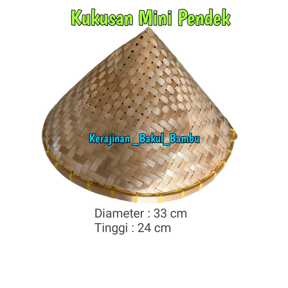 Jual Kukusan MINI PENDEK Kukusan nasi kukusan Bambu murah Aseupan Awi ...