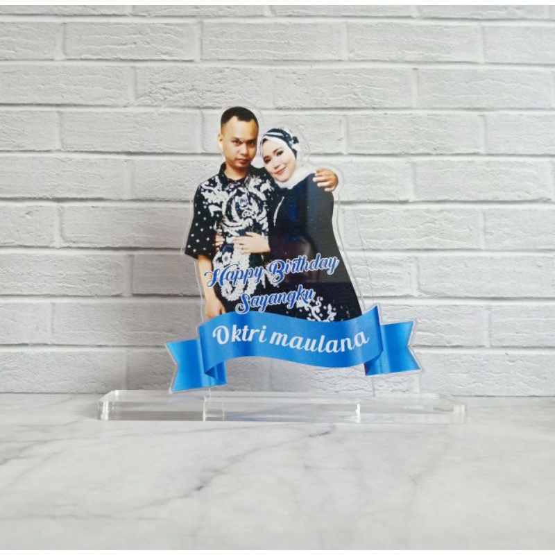 Jual plakat akrilii custom/plakat wedding/wedding/anniversary/hadiah | Shopee Indonesia