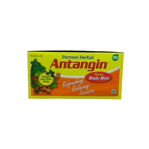 Jual Permen Herbal Antangin Box Rasa Madu Mint Isi 15 sachet | Shopee ...