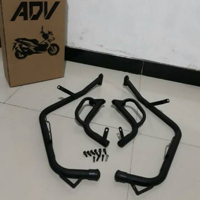 Jual Crash Bar Tubular Guard Pelindung Body ADV 150 / Tubular Honda ADV ...
