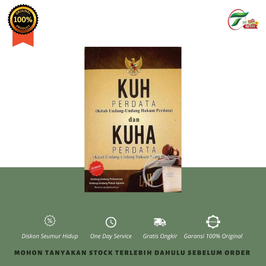 Jual KUH PERDATA DAN KUHA PERDATA (KITAB UNDANG-UNDANG HUKUM PERDATA ...
