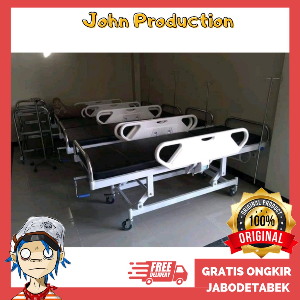 Jual Brangkar Hi Lo / Bed Pasien UGD / Emergency | Shopee Indonesia