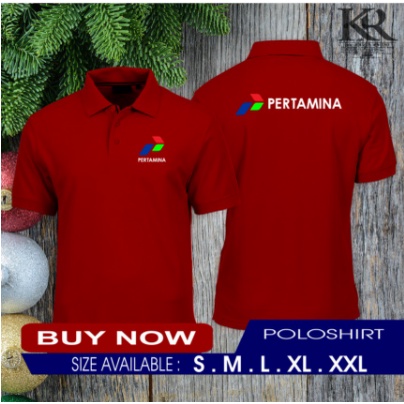 Jual poloshirt/kaos kerah PERTAMINA baju perusahaan kualitas distro ...