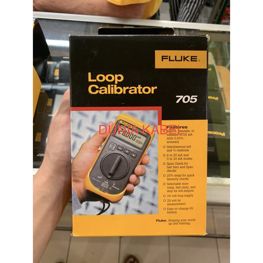 Jual Digital Loop Calibrator Fluke 705 Ori 100% | Shopee Indonesia