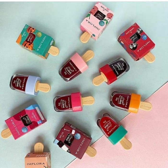 Jual Implora Cheek lip tint & liptint new | Shopee Indonesia
