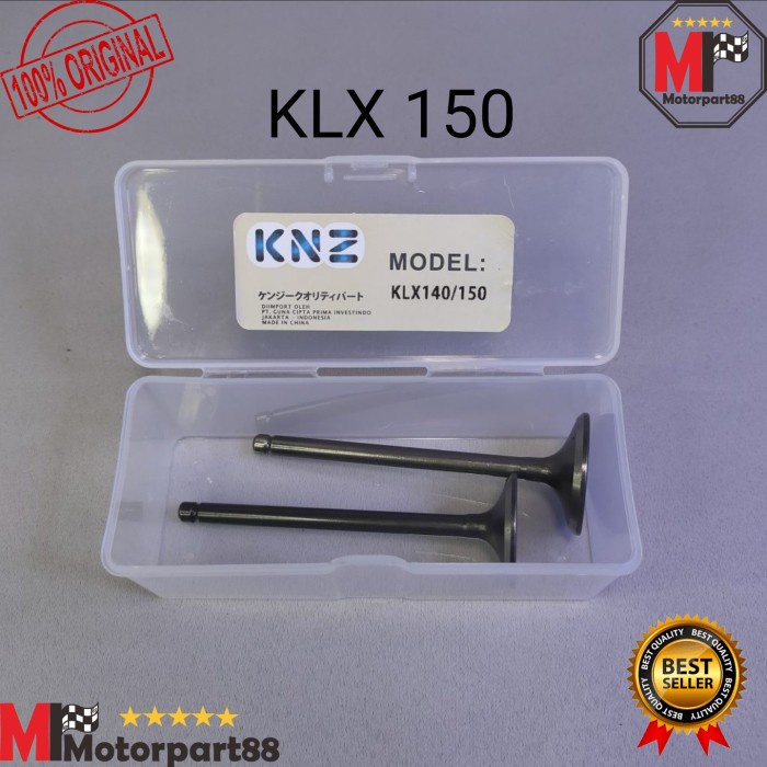 Jual PAYUNG KLEP VALVE SET EX IN KLX 150 KL X 150 DTRACKER 150 KNZ | Shopee Indonesia