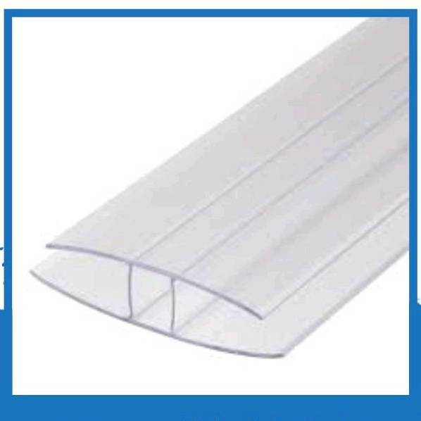 Jual Lis H Profile Fiber Transparan Bening untuk Solarflat ...