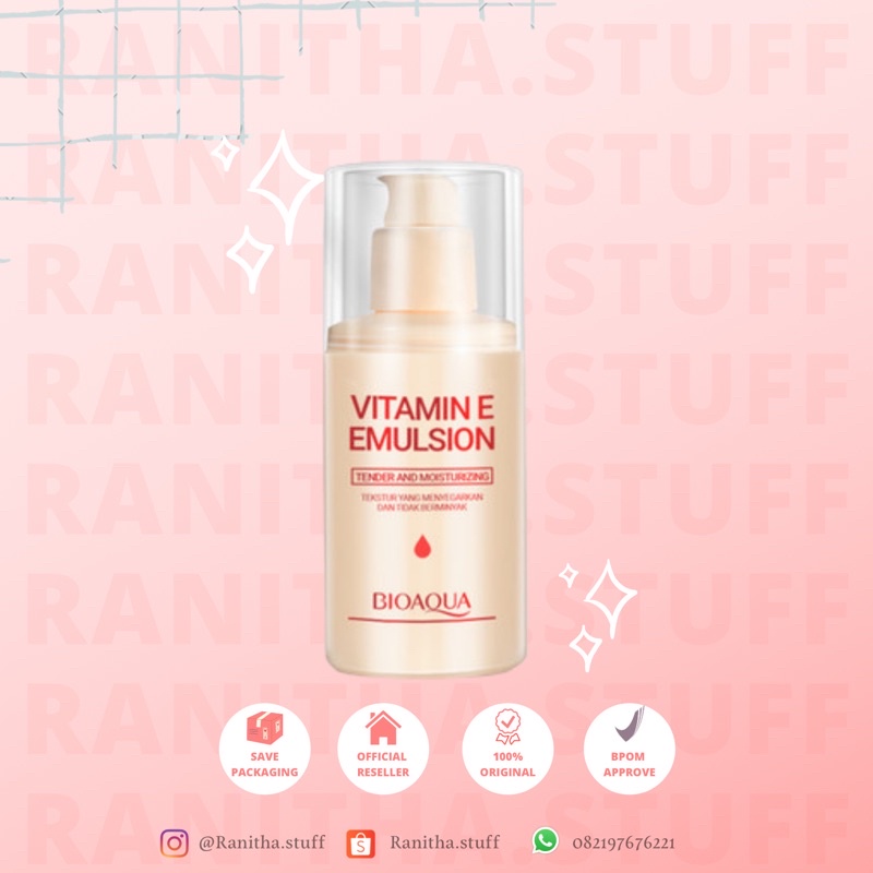 Jual BIOAQUA VITAMIN E EMULSION | Shopee Indonesia