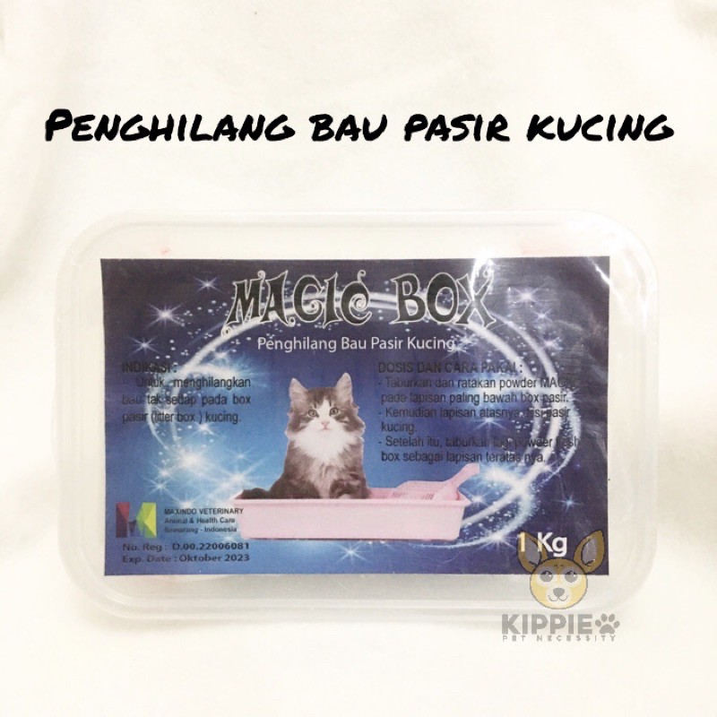 Jual Magix Box Penghilang Bau Pada Pasir Kucing | Shopee Indonesia