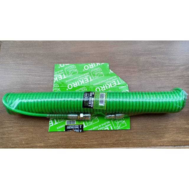 Jual Selang Recoil hijau Tekiro 9 meter (5 x 8mm) | Shopee Indonesia