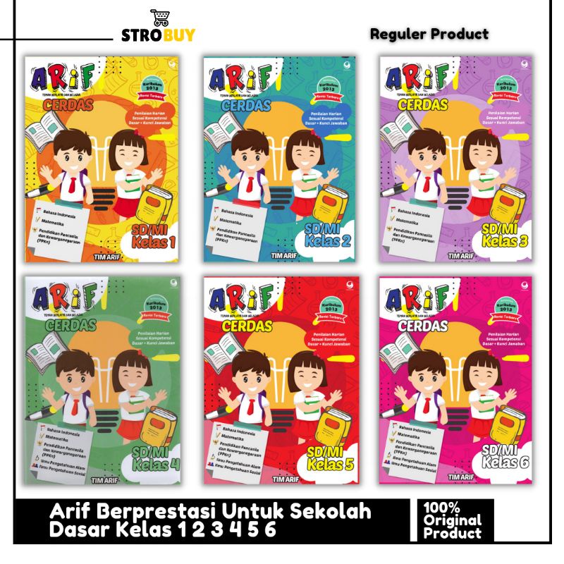 Jual Buku Arif Berprestasi Untuk Sekolah Dasar Kelas 1 2 3 4 5 6 | Shopee Indonesia