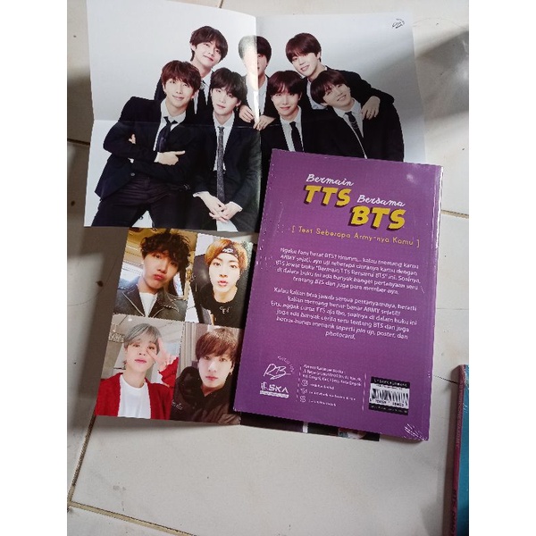 Jual BUKU BERMAIN TTS BARENG BTS. BONUS POSTER | Shopee Indonesia
