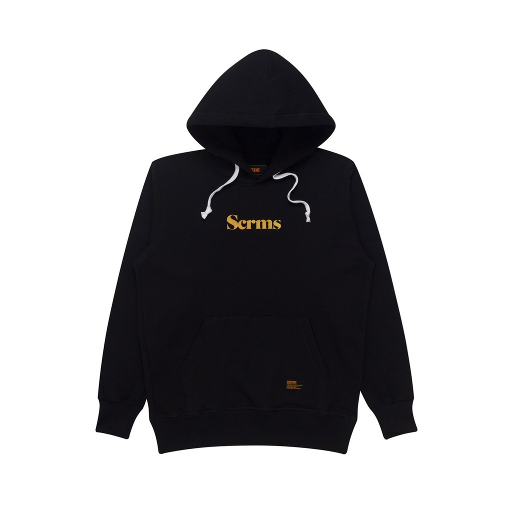 Jual HOODIE SCREAMOUS SCRMSERIF GOLD BLACK | Shopee Indonesia