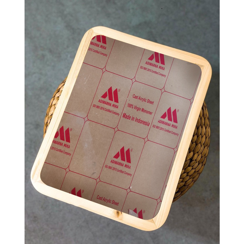 Jual Bingkai Mahar 30x40 | Pigur Bentuk Kotak Sudut Lengkung | Pigura ...