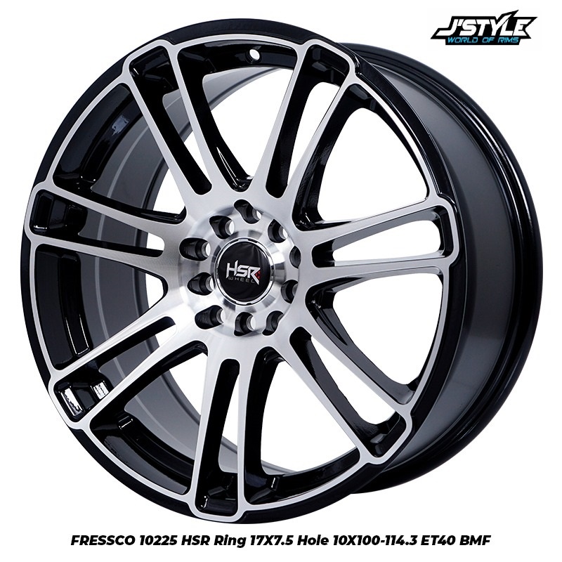 Jual Velg modifikasi mobil Ring 17 HSR Fressco untuk BRV Camry Civic ...