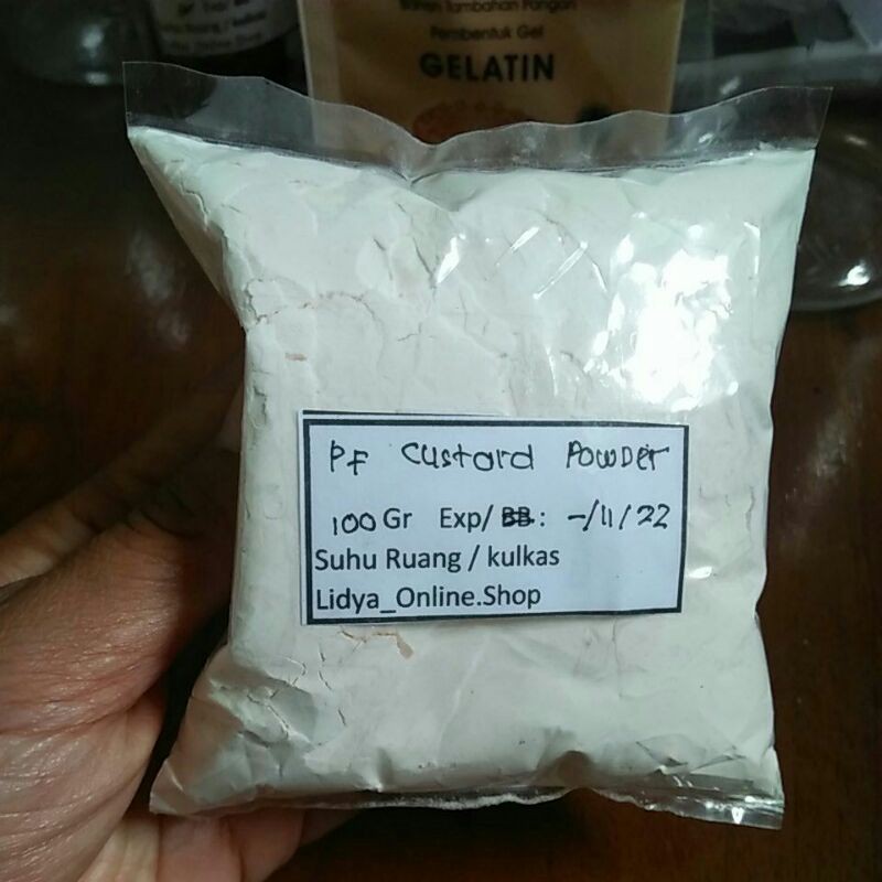 Jual PrimsFood Custard Powder 100 gr repack/Vla Creamy/Dessert/Kue Sus ...