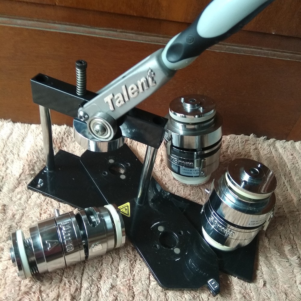 Jual Mesin Press Pin Silver Talent + 2 Moulding | Shopee Indonesia