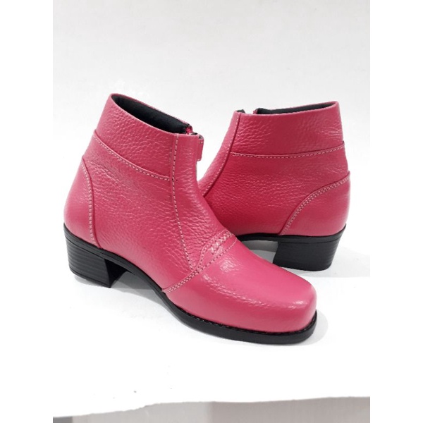 Jual SEPATU BOOTS ANAK PEREMPUAN HIGH HEELS KUĹIT ASLI untuk multi ...