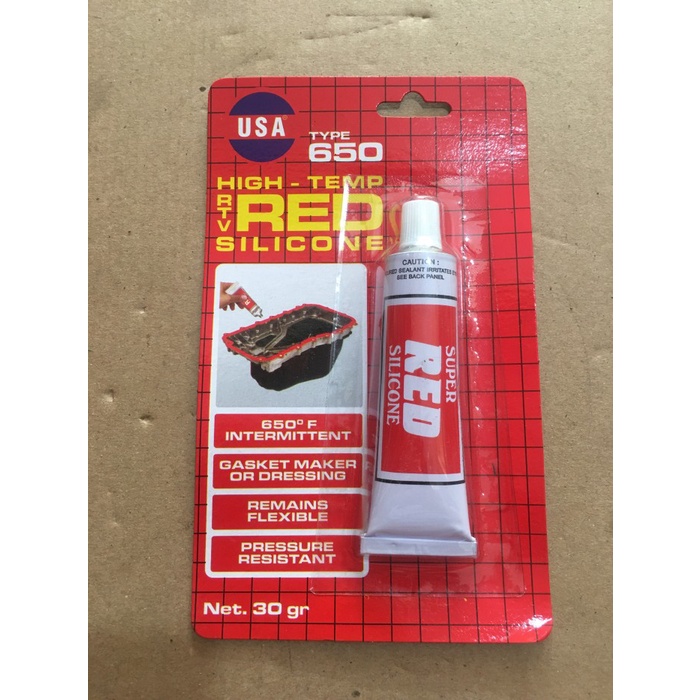 Jual Lem red silicon 30gr | Shopee Indonesia