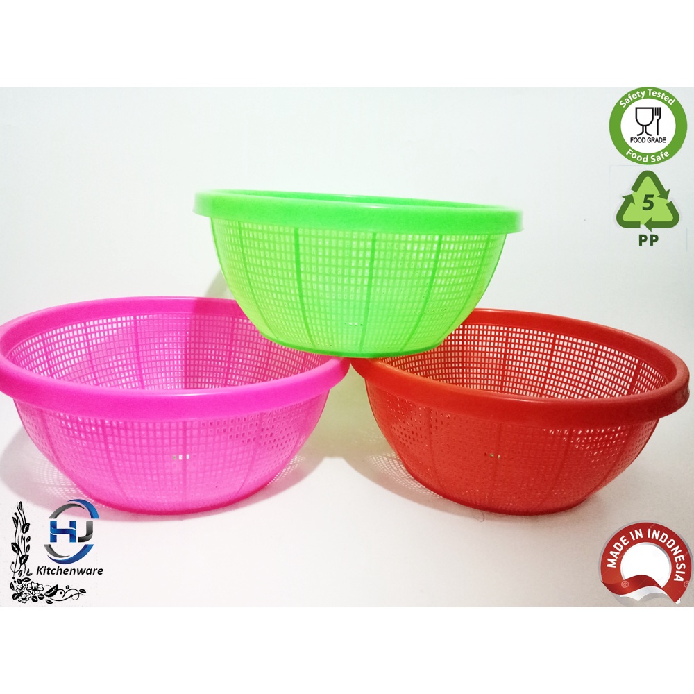 Jual Baskom Jaring Besar SL 30 CM / Plastik / Wadah / Buahan / Ikanan ...