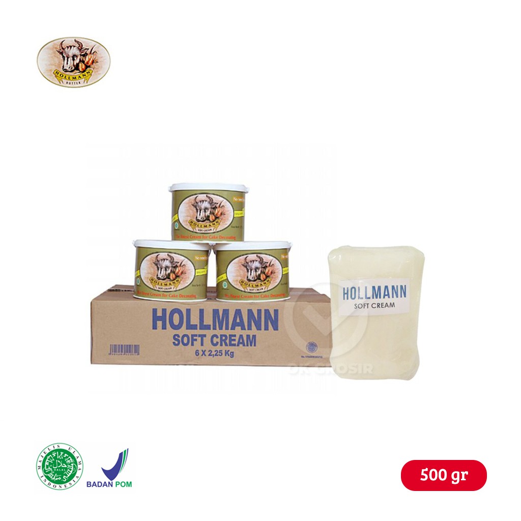 Jual Hollman Soft Cream (500 gr) | Shopee Indonesia