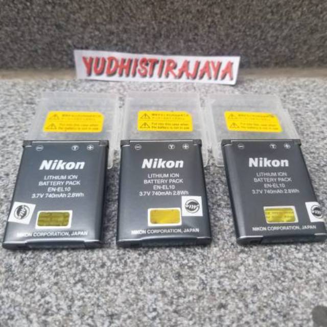 Jual Nikon EN-EL10 100% Original | Shopee Indonesia