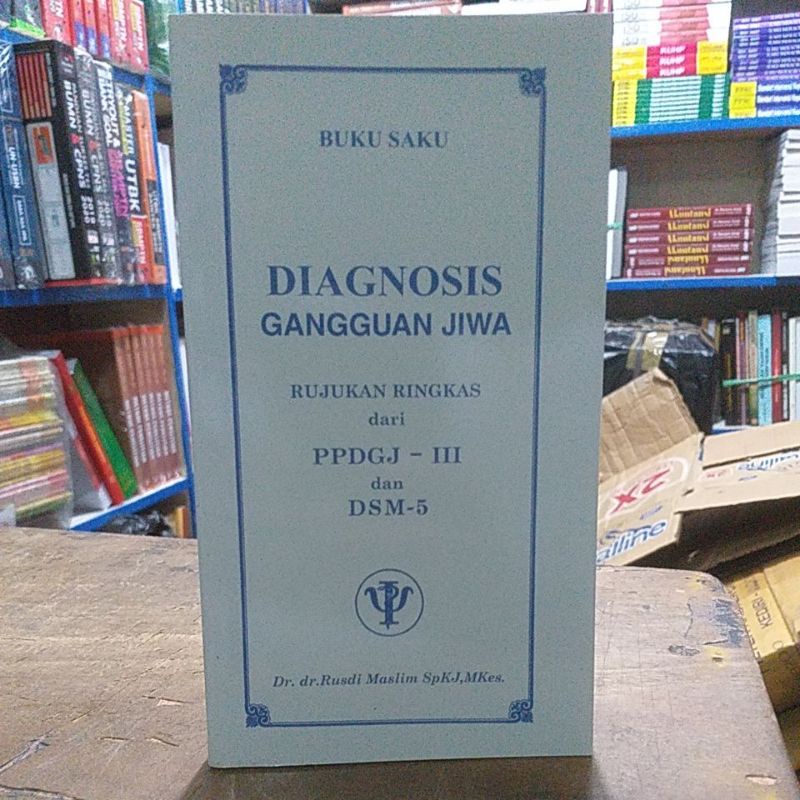 Jual Buku Saku Diagnosis Gangguan Jiwa Rujukan Ringkas PPDGJ 111 DSM 5 ICD 11 | Shopee Indonesia