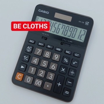 Jual Casio DX-12B Kalkulator Desktop Meja Office 12 Digits DX 12 B ...
