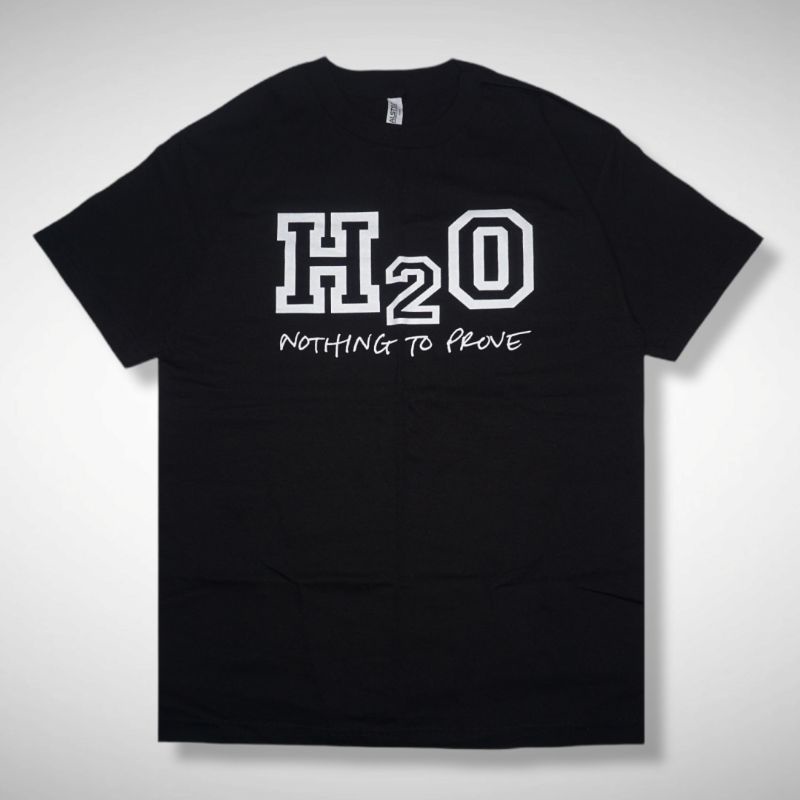 Jual KAOS BAND OFFICIAL H2O - NOTHING TO PROVE | Shopee Indonesia