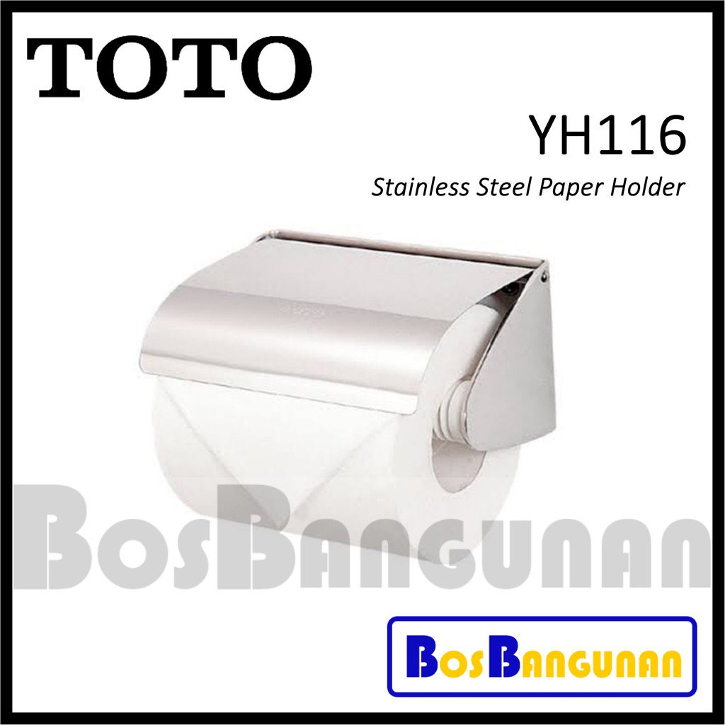 Jual Tempat Tissue TOTO YH116 / TOTO Toilet Paper Holder Stainless ...