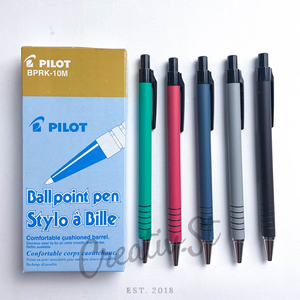 Jual Pilot Pulpen Bolpen Karet Bprk-10M (1 Pcs) 0.7 Mm | Shopee Indonesia
