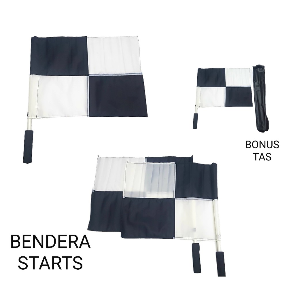 Jual Frasser Bendera Start Starting Flag 1 Pasang | Shopee Indonesia