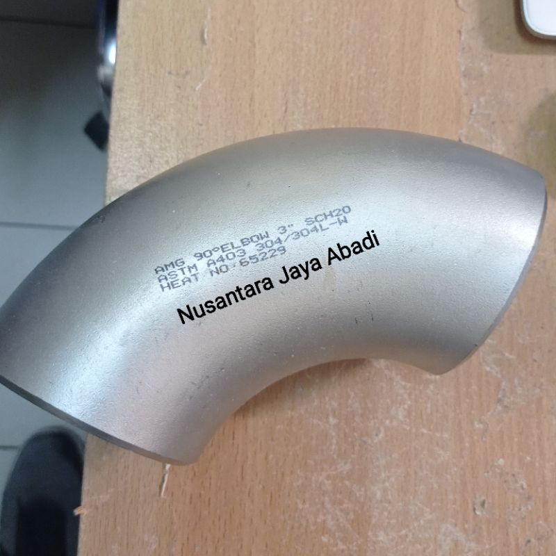 Jual Elbow Knee Las Stainless 304 Sch 20 Weld 3 " inchi DN 80 | Shopee ...