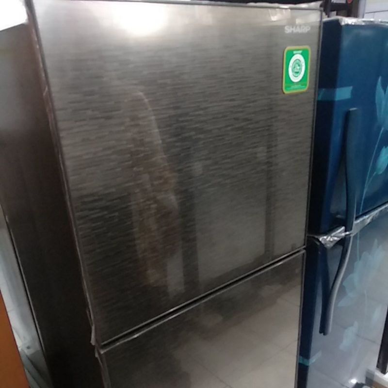 Jual Kulkas Sharp 2 Pintu SJ-246 XG MS | Shopee Indonesia
