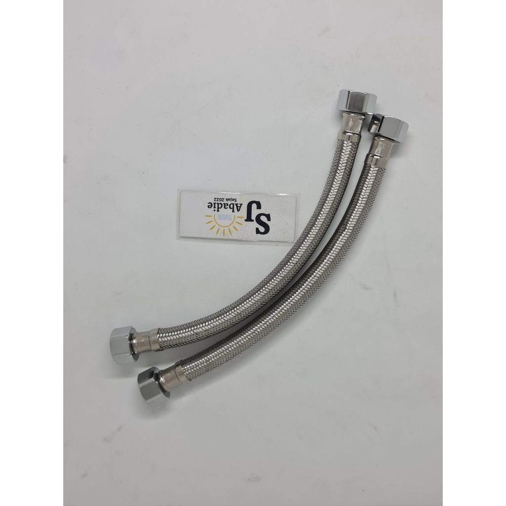 Jual (1 PC) SOLIGEN Selang Fleksibel Wastafel Toilet Stainless 20 25 30 ...