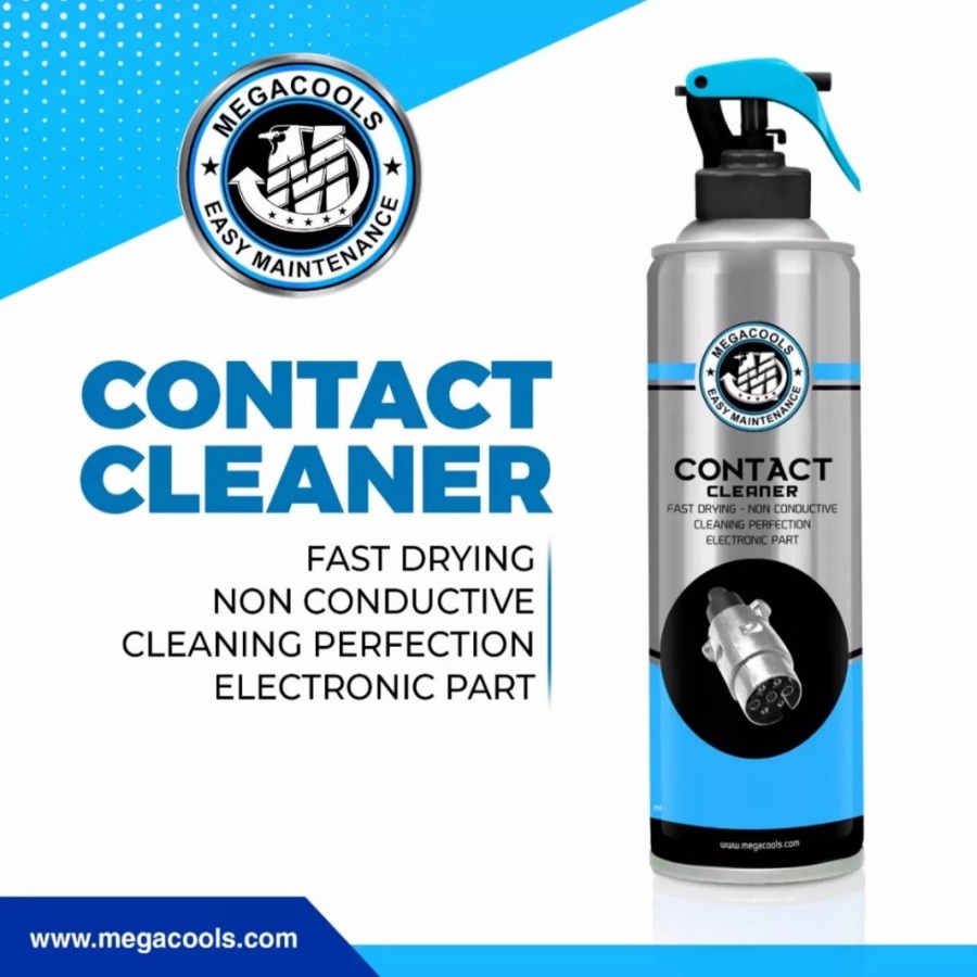 Jual MEGACOOLS CONTACT CLEANER 500 ML pembersih elektrik dan elektronik ...