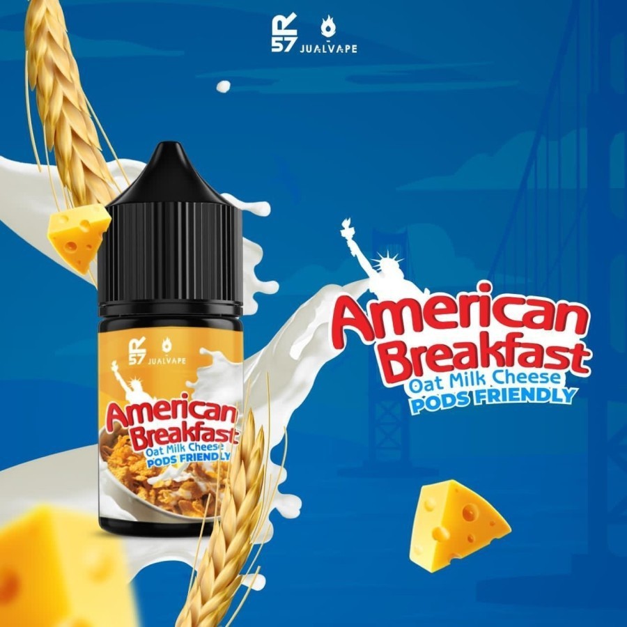 Jual LIQUID AMERICAN BREAKFAST V4 PODS FRIENDLY 30ML | Shopee Indonesia