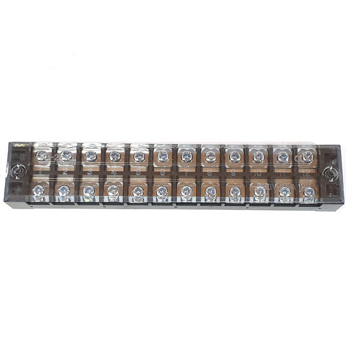 Jual TERMINAL BLOCK TB 2512 ( 25A 12Pole) | Shopee Indonesia